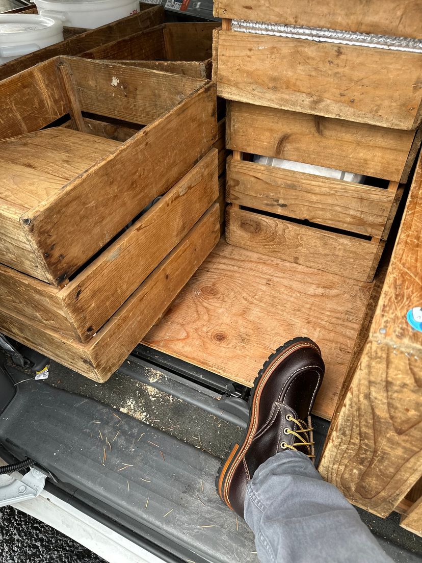 Truman Moc Toe in Horween Java Waxed Flesh | Photo by SCUFFALO.BILL ...