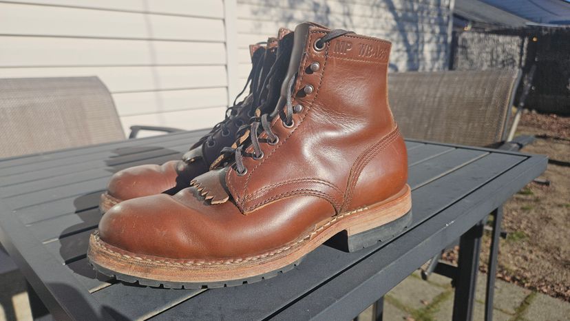 White's MP-Sherman Plain Toe in Horween British Tan Chromexcel | Photo ...