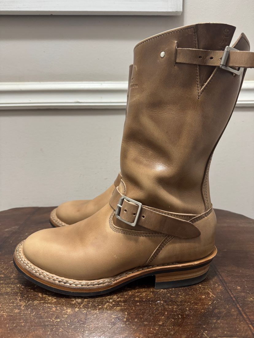 White's Nomad Engineer Boots in Horween Natural Chromexcel | Photo by vlskelton | November 12 ...