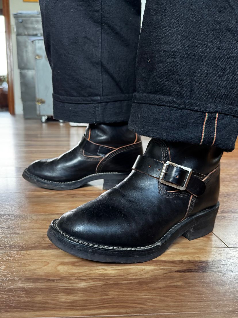 Wesco Boss Engineer Boot in Maryam Black Horsehide | Photo by cason | November 12, 2025 | Patina ...