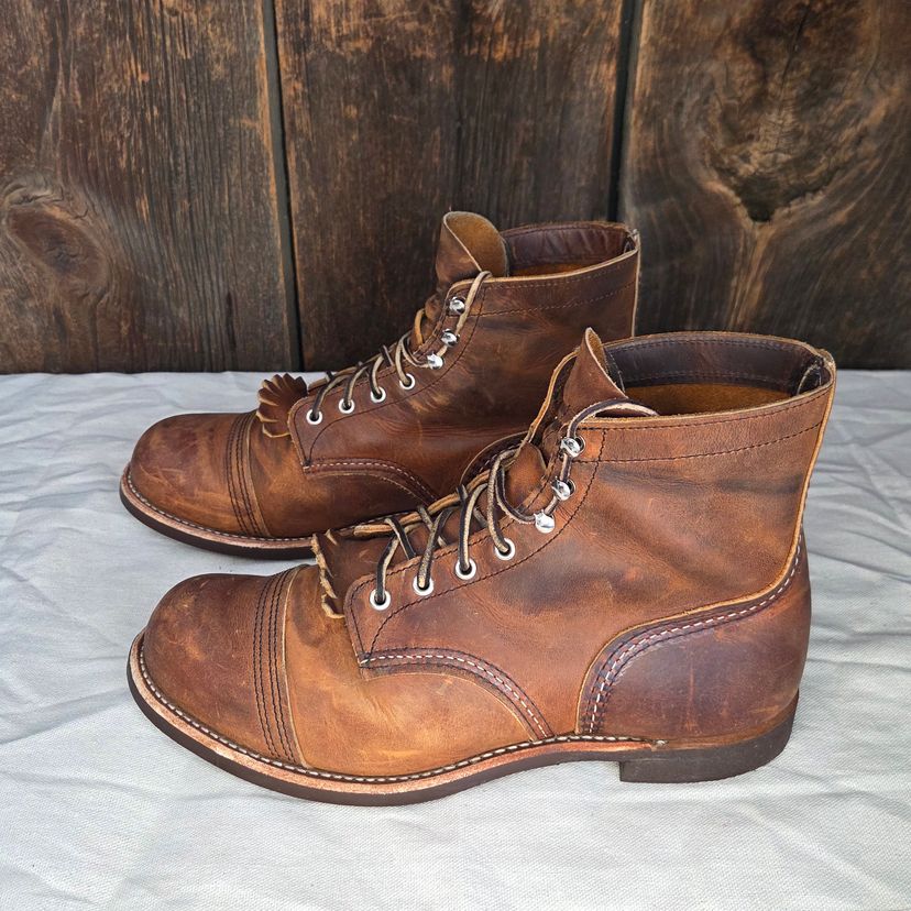 Red Wing Iron Ranger in S.B. Foot Copper Rough and Tough & Horween ...