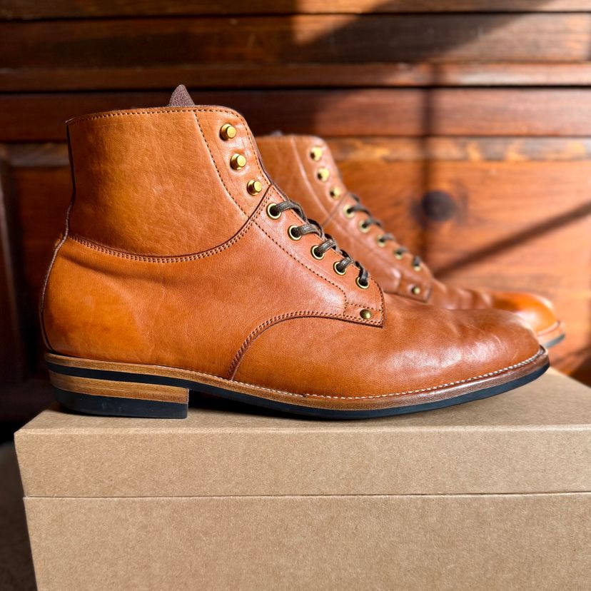 Iron Boots x Østmo Type 1 Service Boot in Maryam Washed Natural ...