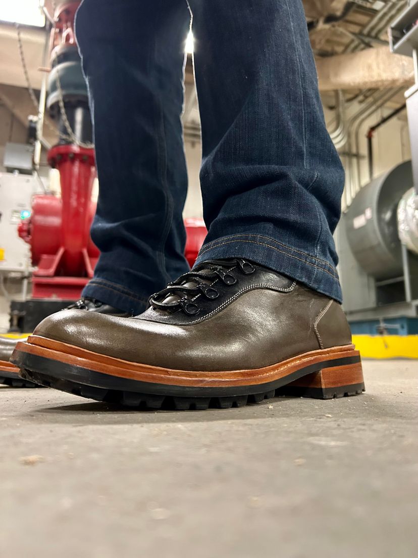 BLKBRD Bulwark Trek Boot in Guidi Aubergine Horse Rump | Photo by Vic ...