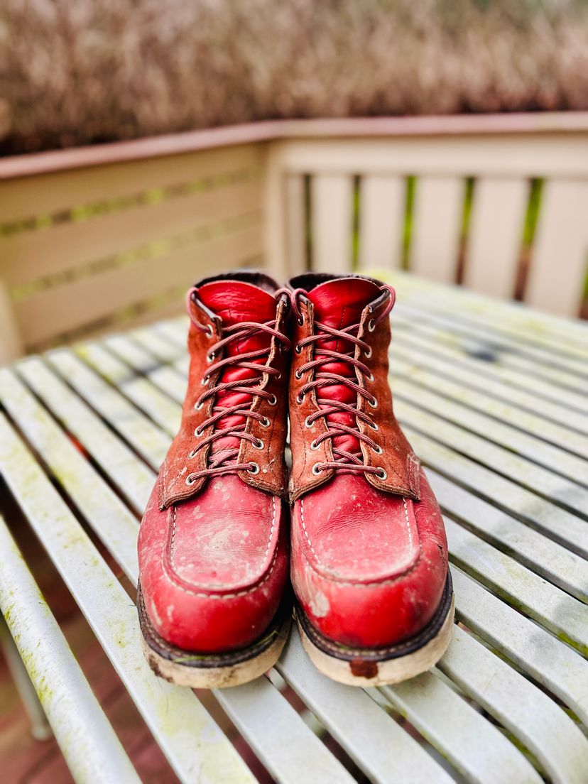 Red Wing 6-Inch Classic Moc in S.B. Foot Oro Russet Portage & S.B. Foot ...