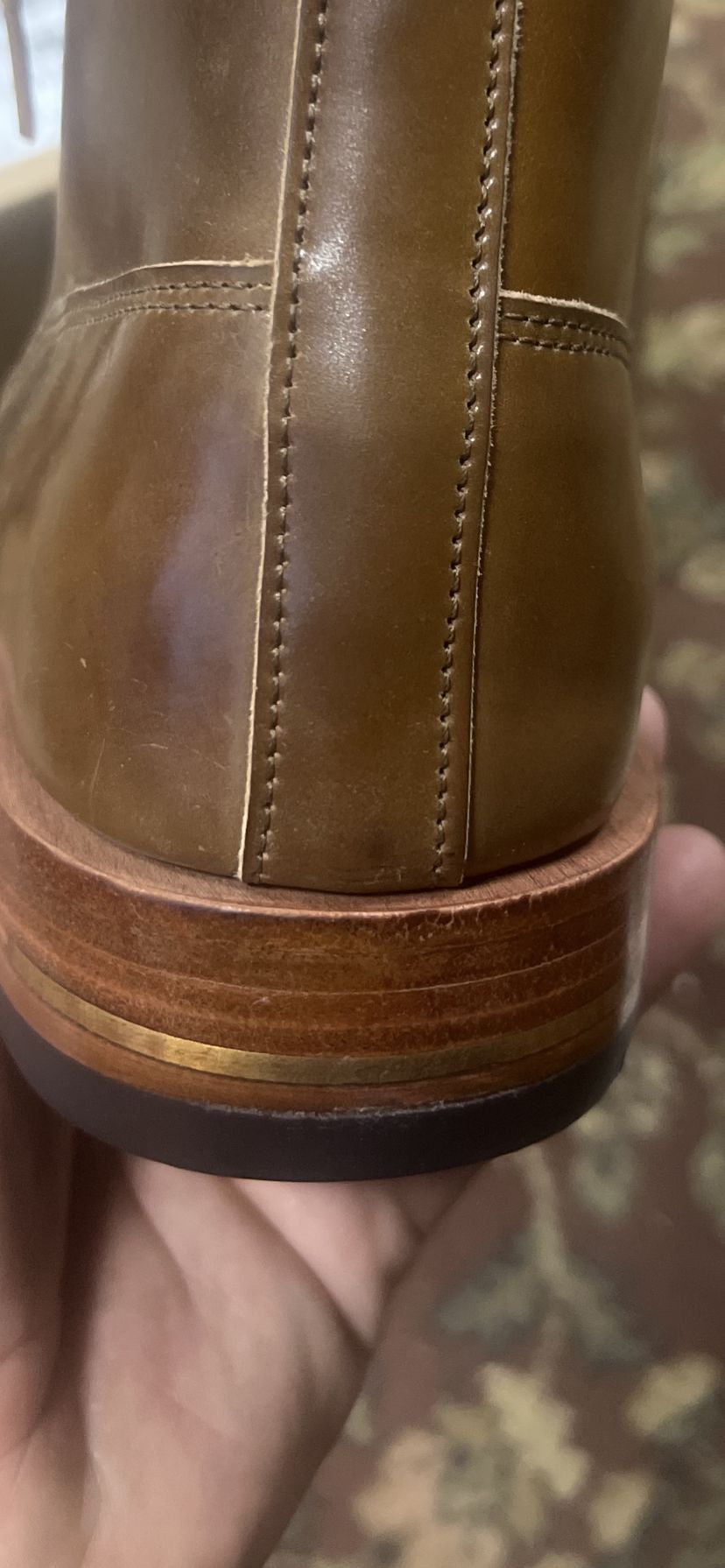 Brandle 1925 in Horween Amaretto Shell Cordovan | Patina Project