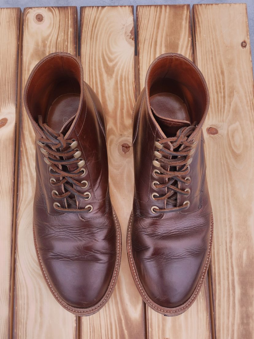 Grant Stone Diesel Boot in Horween Crimson Chromexcel | Photo by ...
