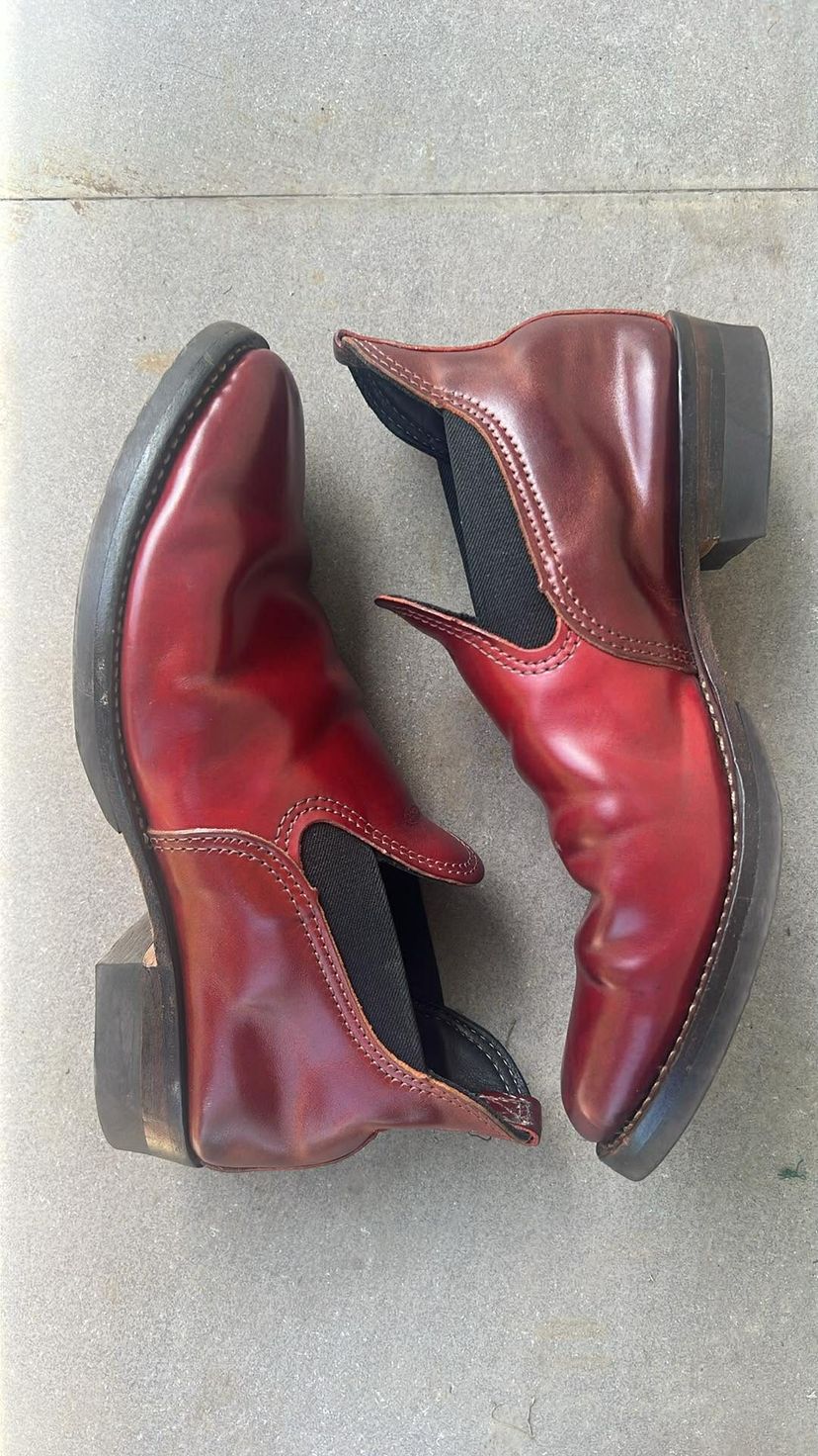 Wesco Romeo in Shinki Ruby Red And Brown Shell Cordovan | Photo by ...