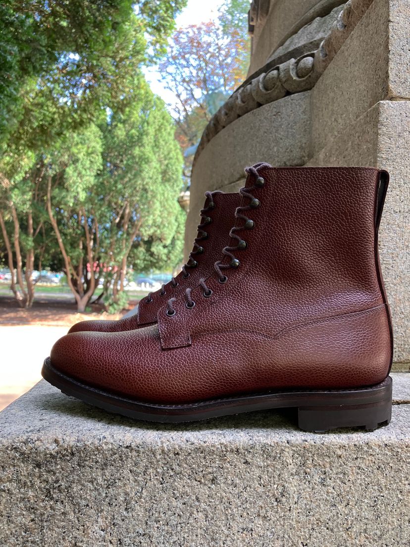 Crockett & Jones Radnor in Rust Scotch Grain | Photo by doublekicks ...