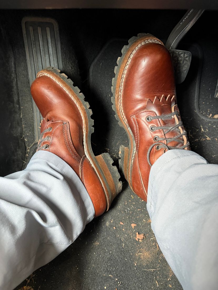 White's C355 Logger in Seidel British Tan Double Shot | Photo by Shannmoody | December 8, 2025 ...