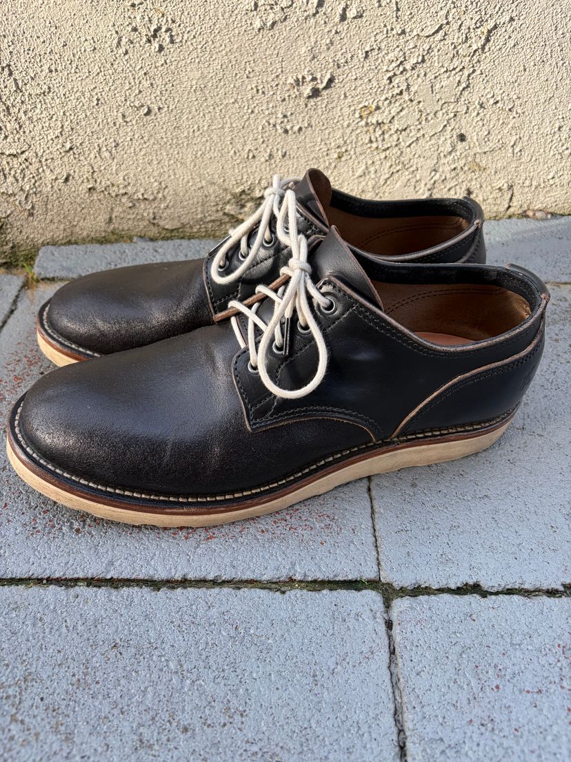 BHHB Stanley Street Shoe in Horween Black Waxed Flesh | Photo by ...