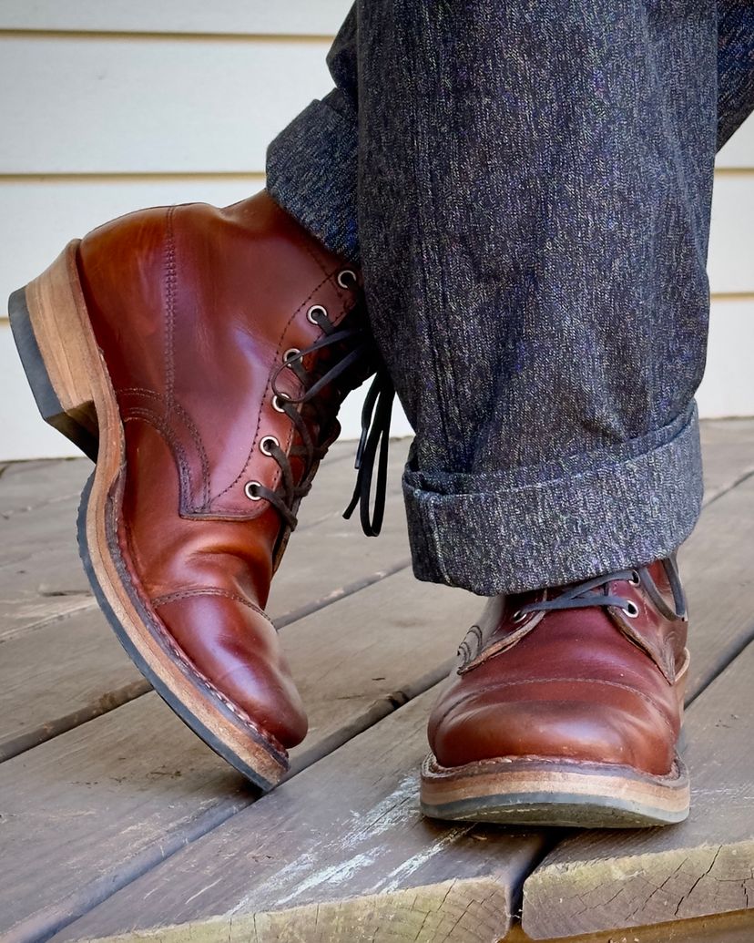 White's Semi-Dress in Wickett & Craig Tan Oiled Latigo | Photo by ...