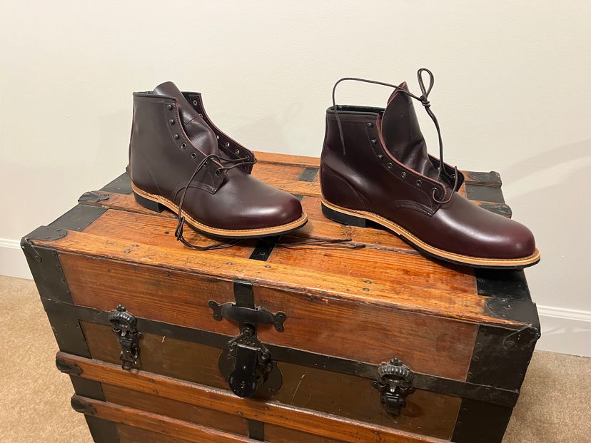 Red Wing Beckman in Red Wing Black Cherry Excalibur | Photo by ...