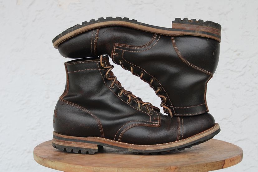 Truman Cap Toe Boot in Horween Java Waxed Flesh | Photo by dandandan ...