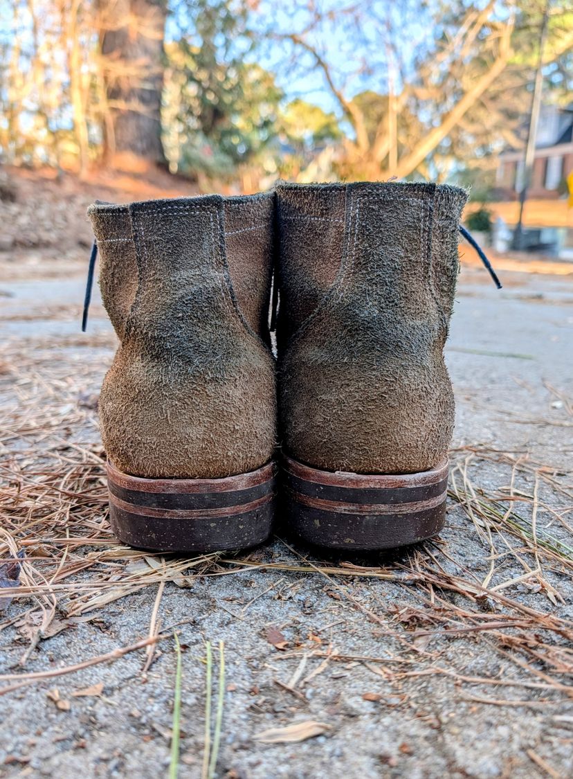 Oak Street Bootmakers Storm Boot in Horween Natural Chromexcel Roughout ...