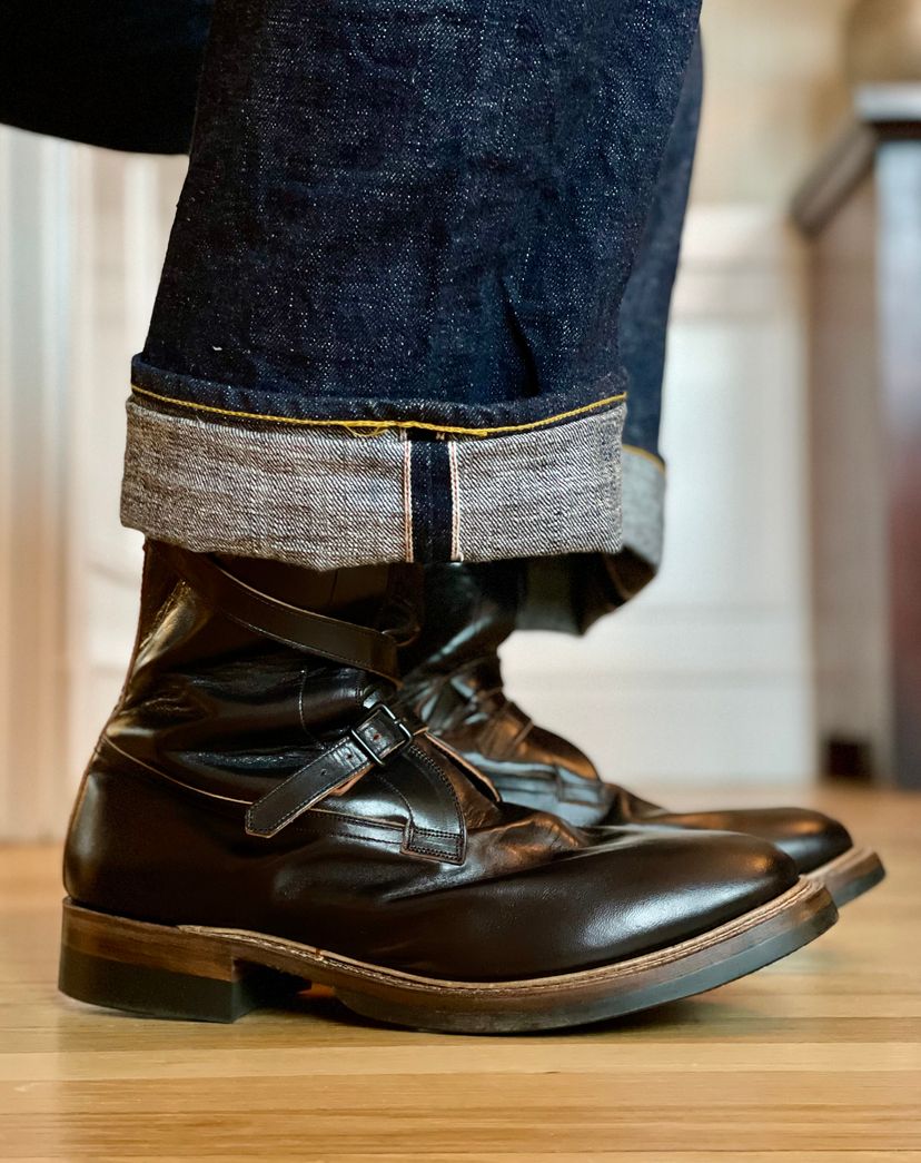Eastman Leather Tanker Boots in Black Horsehide | Photo by goodboots ...
