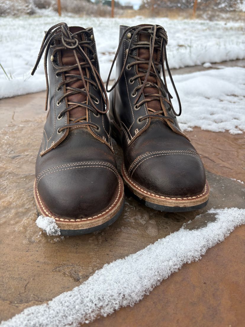 Truman Cap Toe Boot in Horween Java Waxed Flesh | Photo by chosenone23 ...