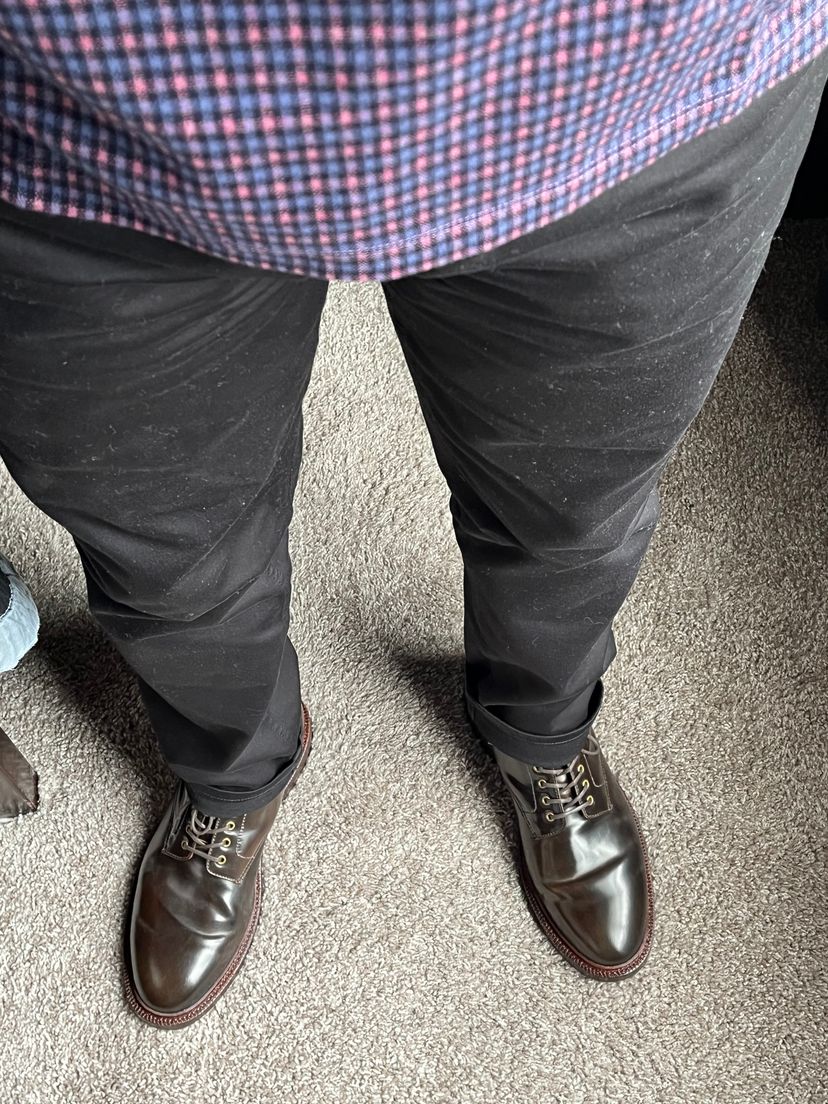 Grant Stone Edward Boot in Horween Maduro Shell Cordovan | Photo by ...