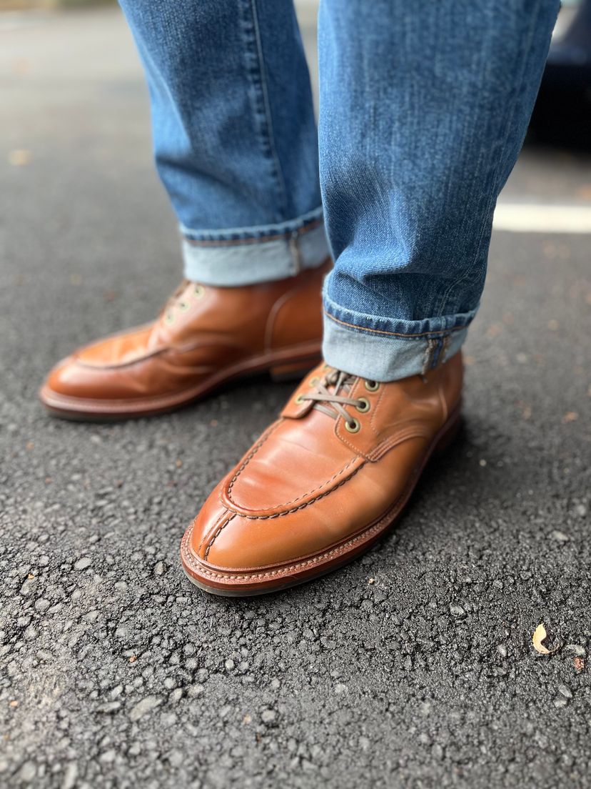 Grant Stone Ottawa Boot in Horween Honey Glazed Shell Cordovan | Photo ...