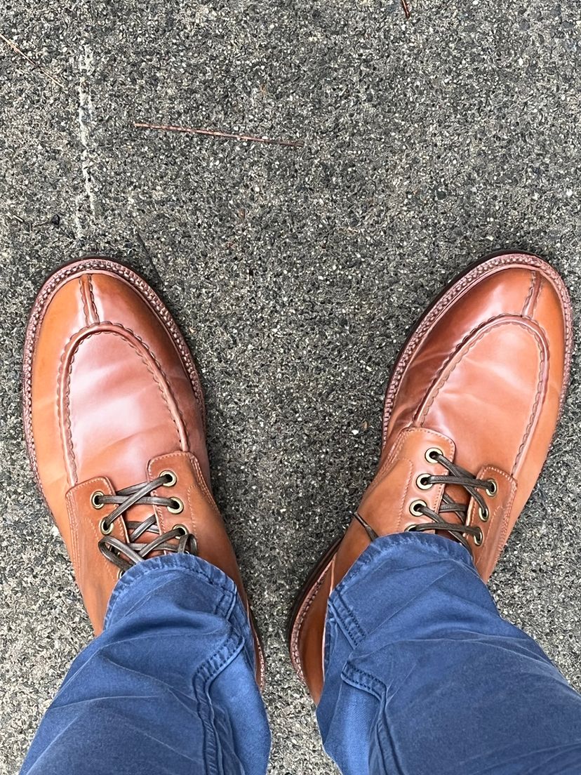 Grant Stone Ottawa Boot in Horween Honey Glazed Shell Cordovan | Photo ...