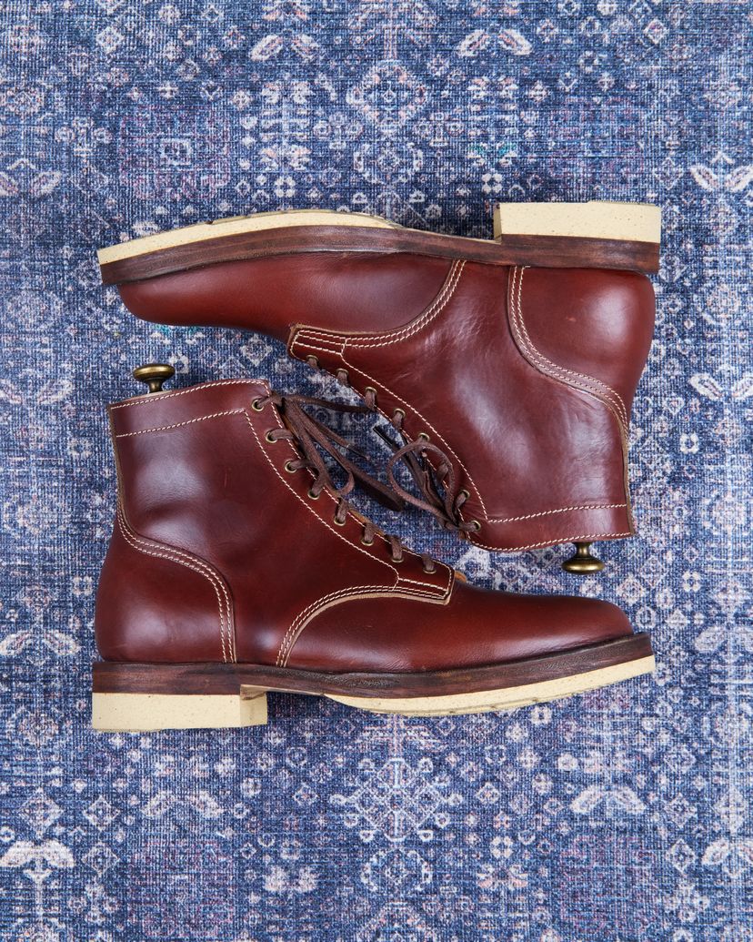 Oldspeed Service Boot 6” in Horween Timber Chromexcel | Photo by cliff ...