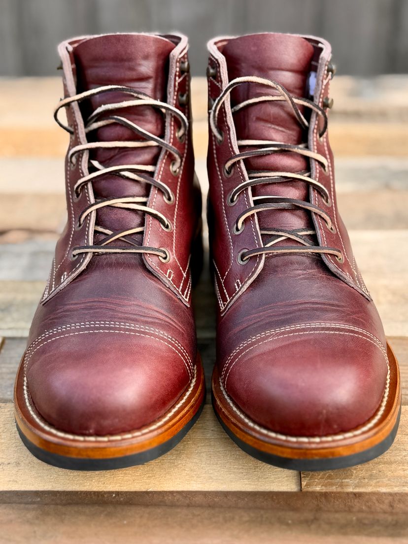 Truman Cap Toe Boot in Horween Color 8 Cypress | Photo by ChrisoftheW ...