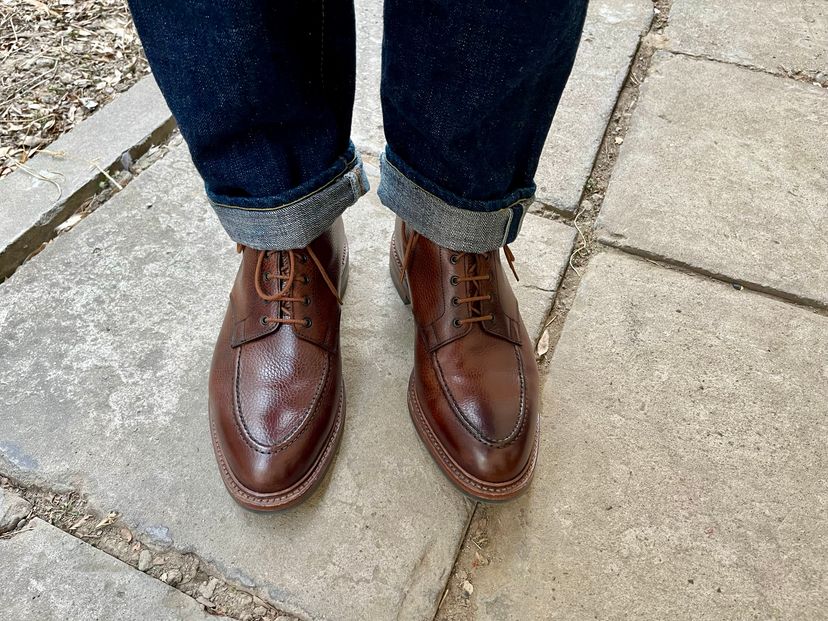 Crockett & Jones Galway 2 in Dark Brown Scotch Grain | Photo by mr_spud ...