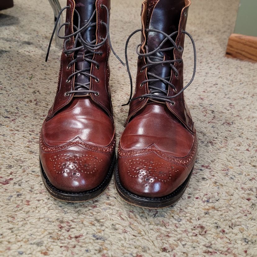 Allen Edmonds Dalton Wingtip Dress Boot | Patina Project