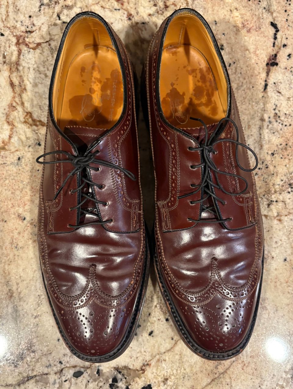 Florsheim Imperial Kenmoor 93605 in Horween Color 4 Shell Cordovan ...