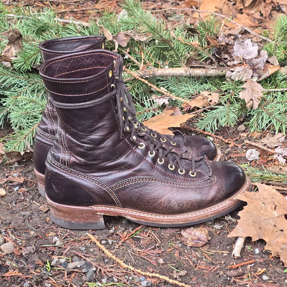 John Lofgren Donkey Puncher Boots in Ezo Shika Deerskin | Photo by cpl ...