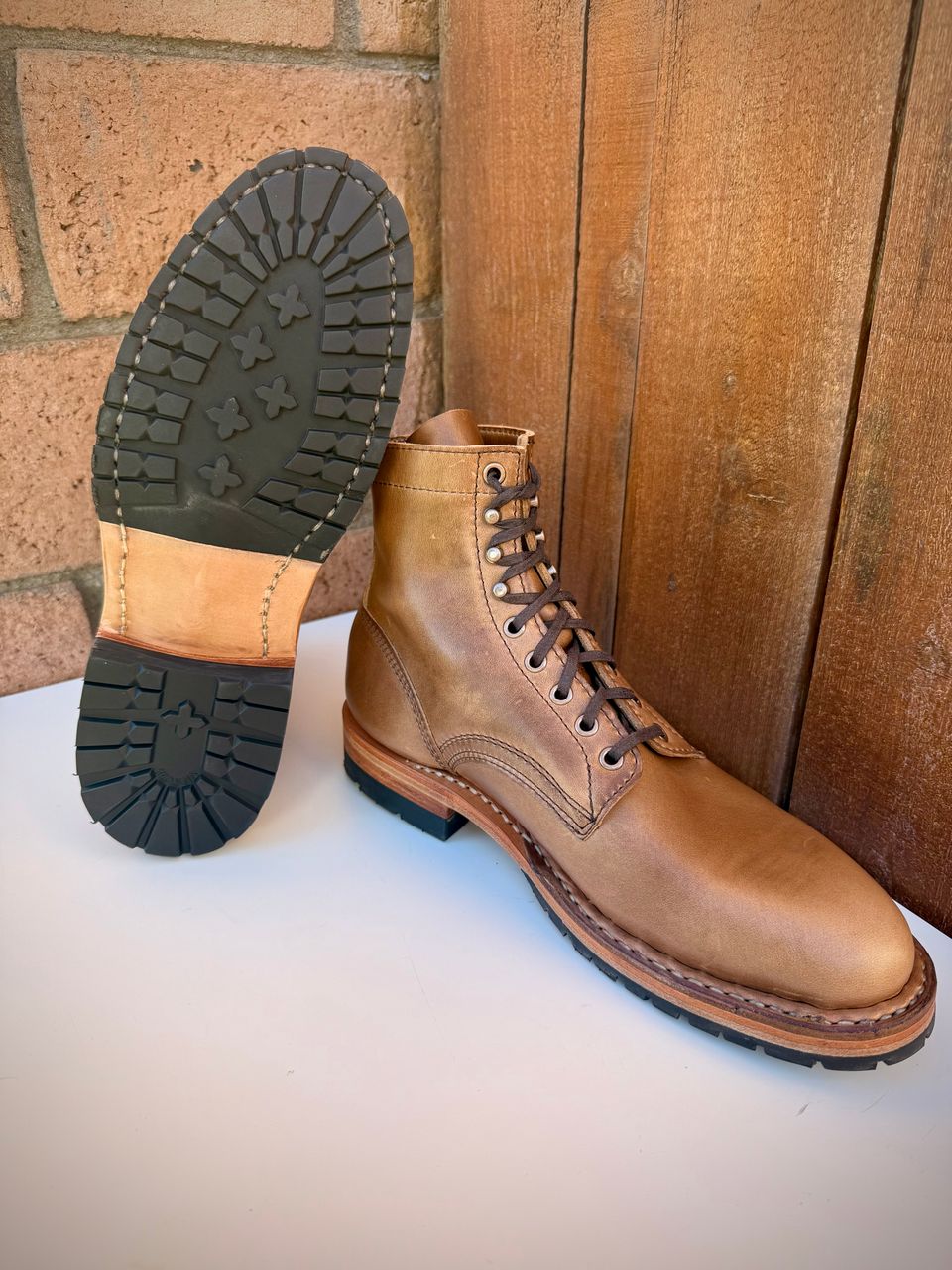 White's MP-Sherman Plain Toe in Horween Natural Chromexcel | December ...