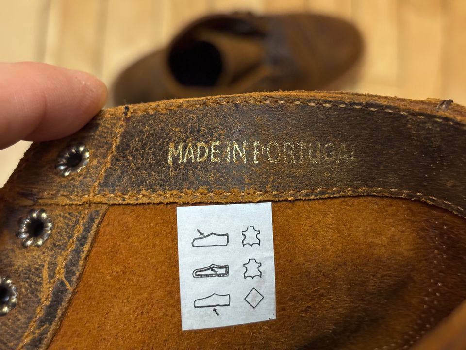 Parkhurst The Richmond in C.F. Stead Wheatbuck Waxy Commander Suede ...