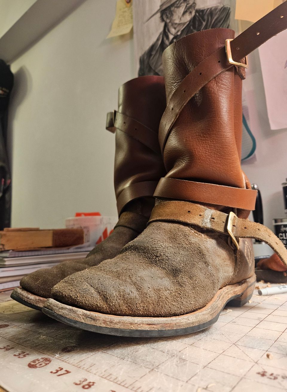 Self Made Cowboy Tanker in 6oz Russet Cowhide | Photo by ...