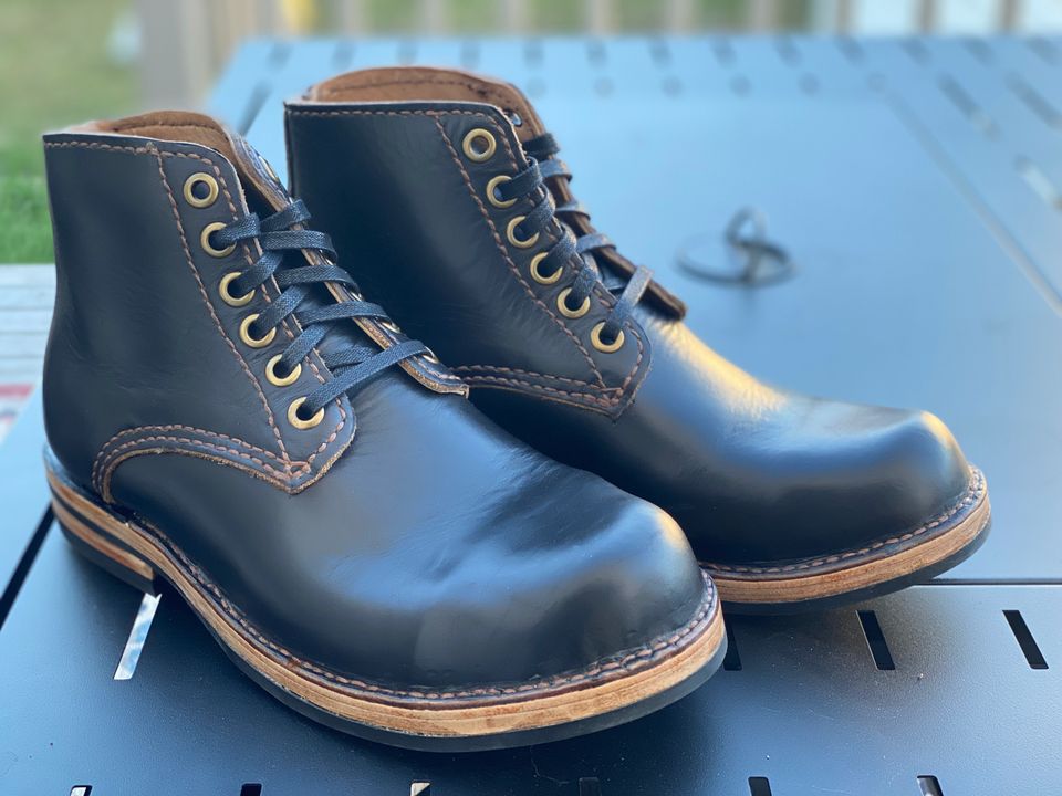 Uncle Dan’s Boots Black Lab in Seidel Black Double Shot | Photo by ...