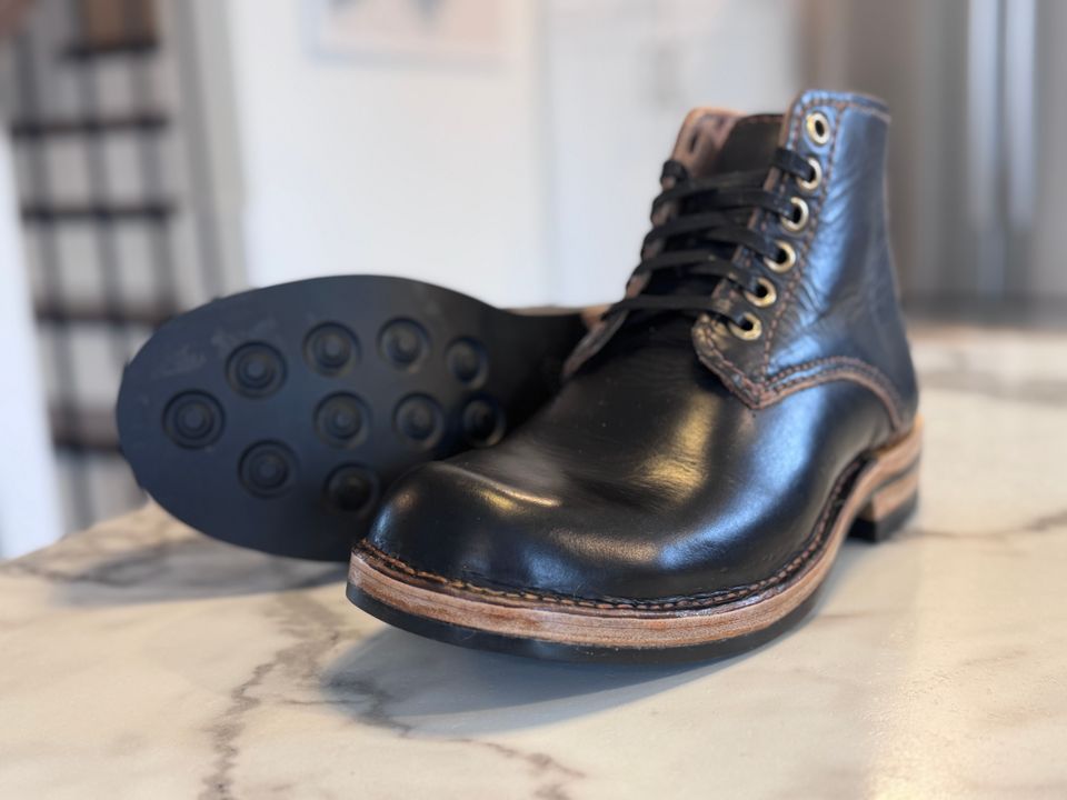 Uncle Dan’s Boots Black Lab in Seidel Black Double Shot | Photo by ...