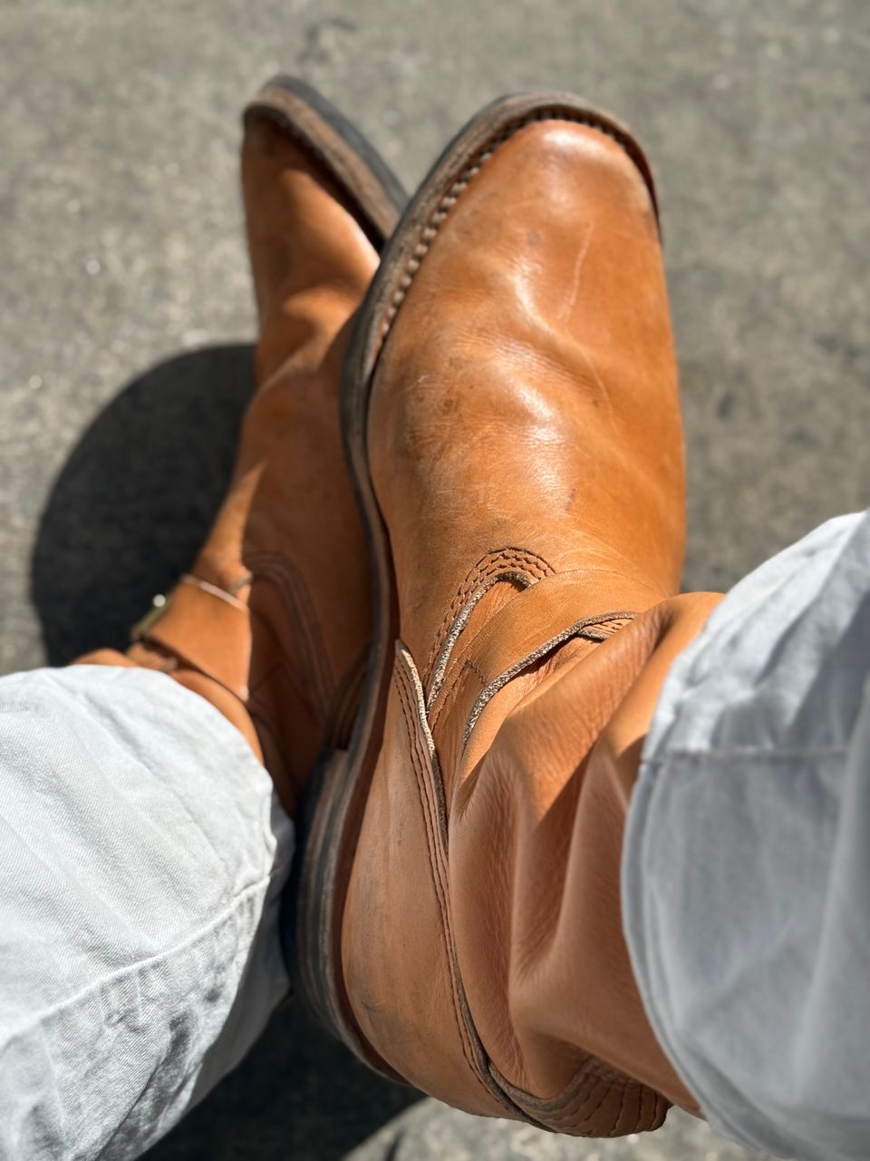 Wesco x S&S Van Cleef III in Unknown Natural Veg Tan | Photo by ...