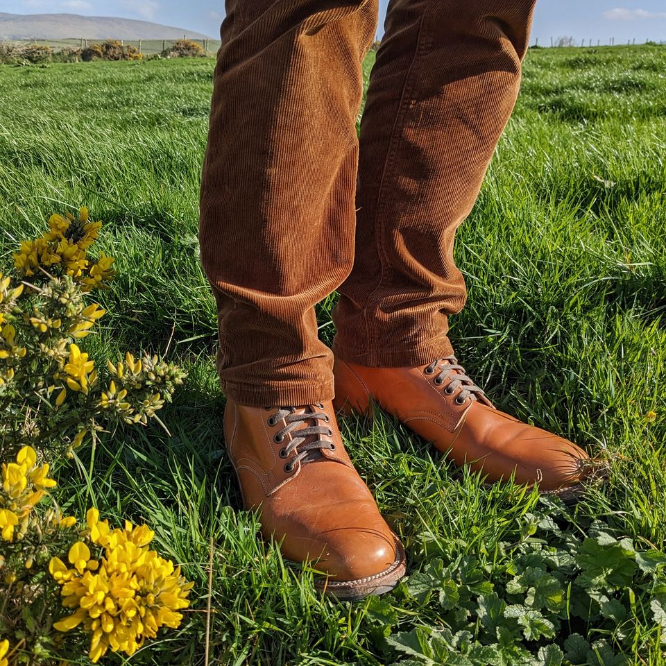 Viberg Service Boot in Maryam Natural Horsebutt | Photo by booty ...