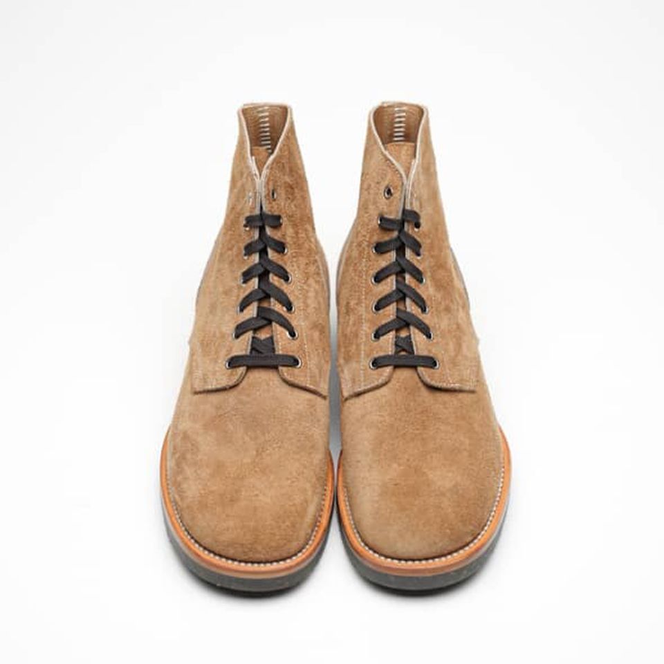 Johnny Works Retro Work Boot in Natural Rough Out | Photo by ...
