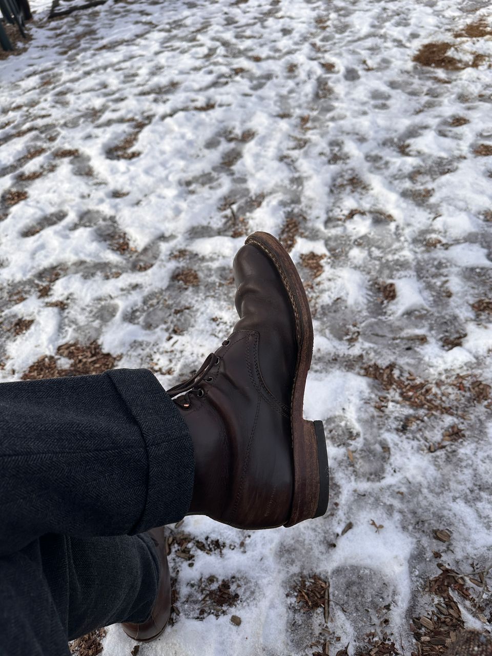 White's Semi-Dress in Horween Brown Chromexcel Horsehide | Photo by ...