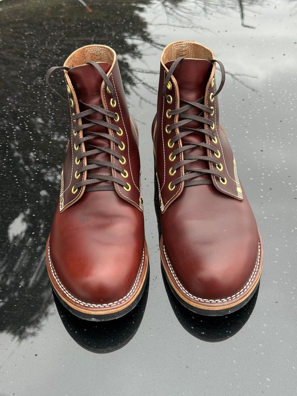 New River Boot Boondocker in Horween Tan Chromexcel Strips | Photo by ...
