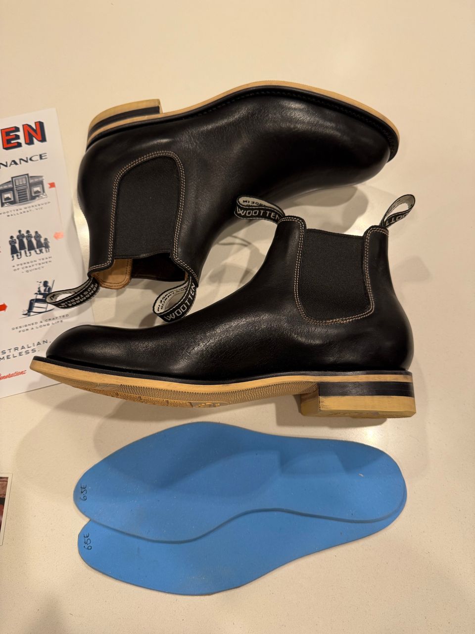Wootten Jack Heritage Gusset Boot in Tannery Geelong Black | Photo by ...
