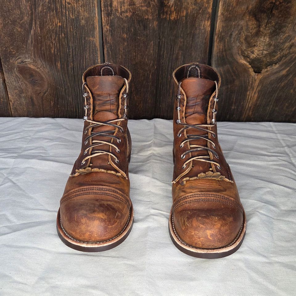 Red Wing Iron Ranger in S.B. Foot Copper Rough and Tough & Horween ...