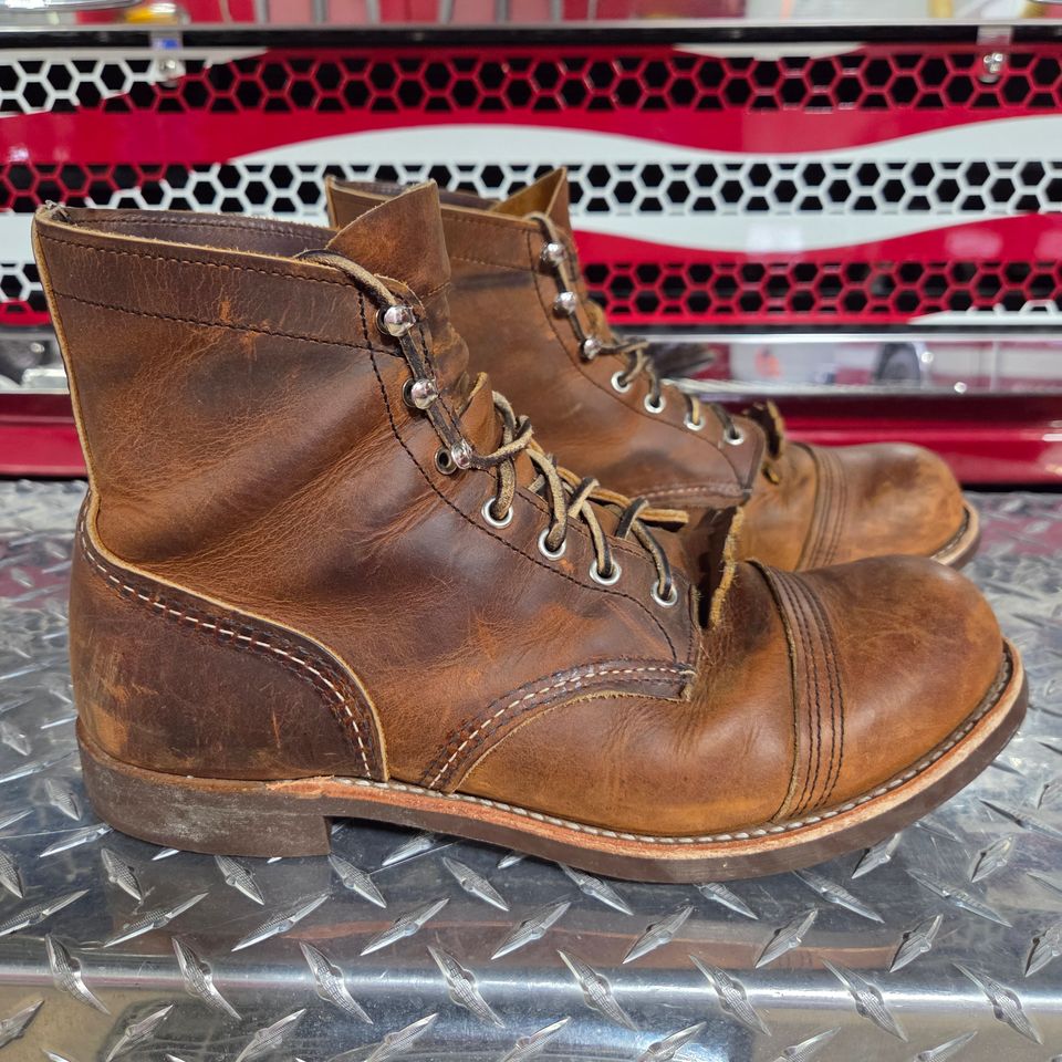 Red Wing Iron Ranger in S.B. Foot Copper Rough and Tough & Horween ...