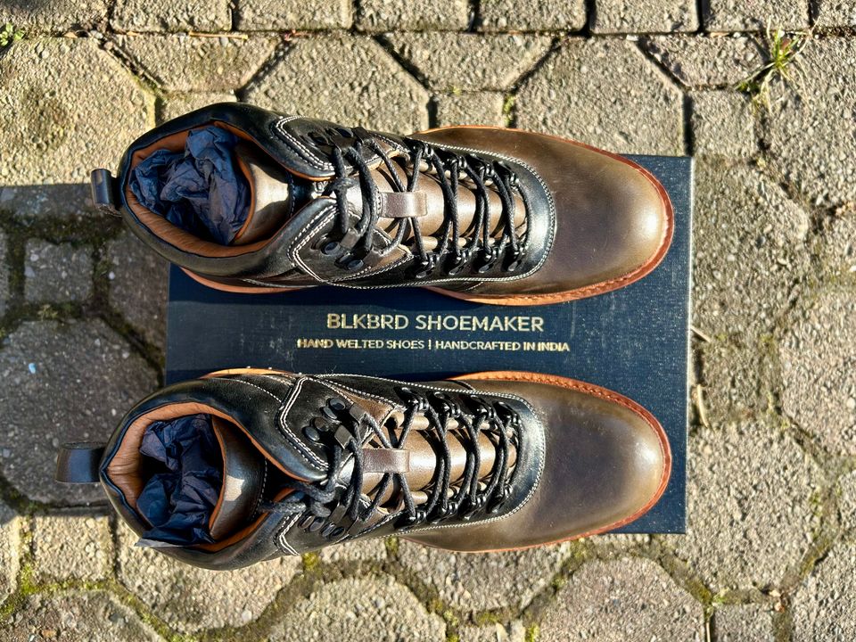 BLKBRD Bulwark Trek Boot in Guidi Aubergine Horse Rump | Photo by Vic ...