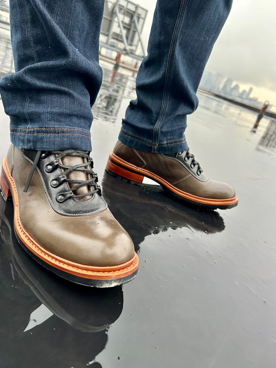 BLKBRD Bulwark Trek Boot in Guidi Aubergine Horse Rump | Photo by Vic ...