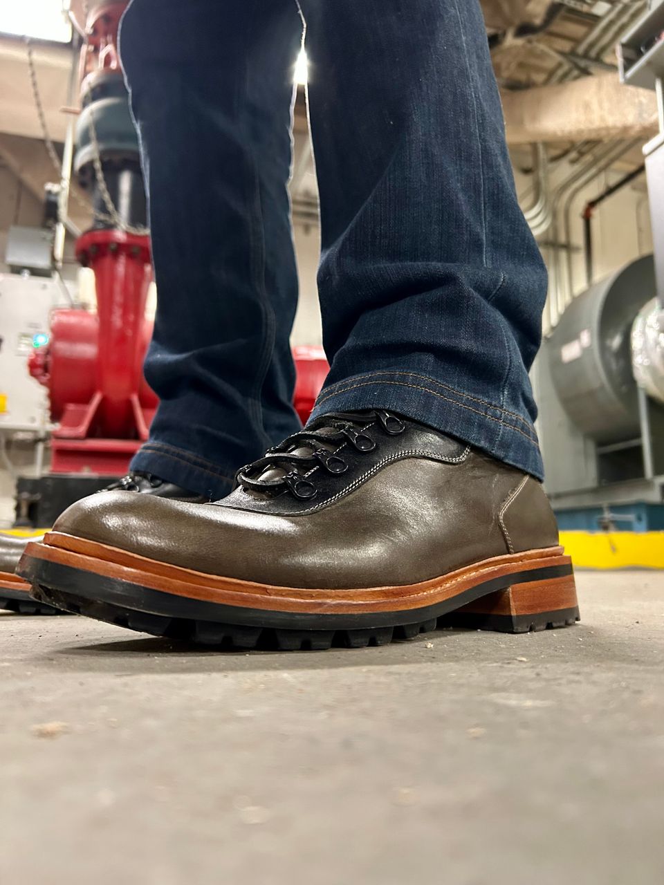 BLKBRD Bulwark Trek Boot in Guidi Aubergine Horse Rump | Photo by Vic ...