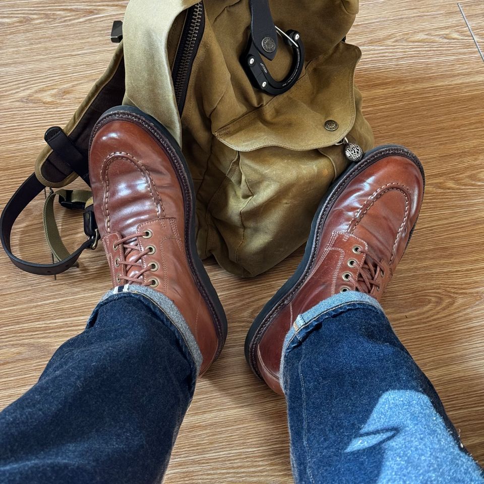 Grant Stone Brass Boot in Horween Honey Glazed Shell Cordovan | Photo ...