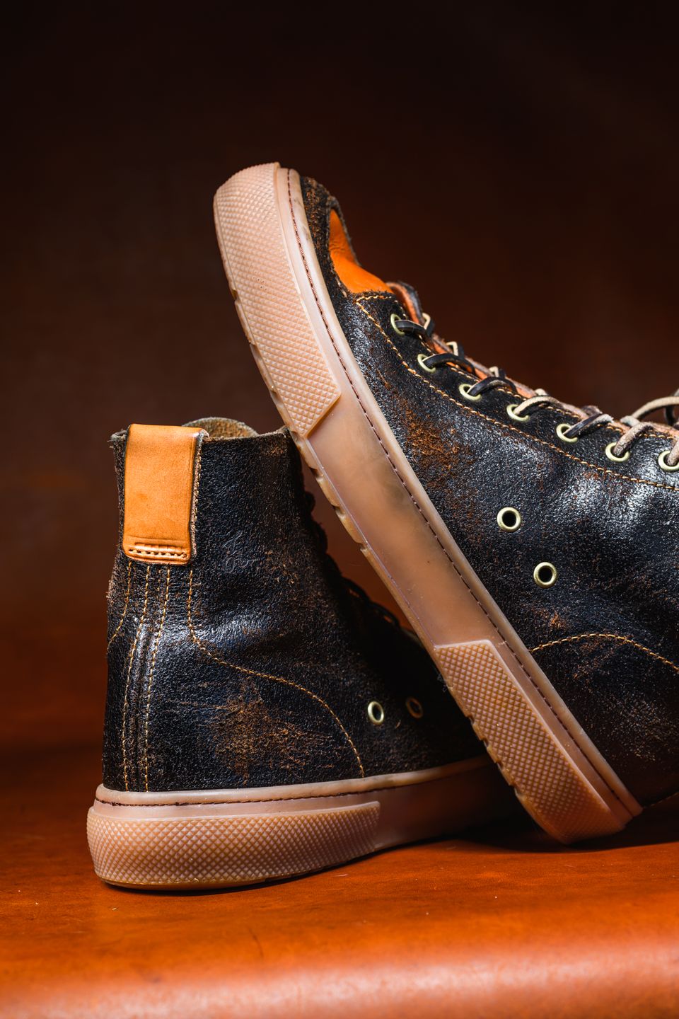 BHHB Railtown in Horween Dark Brown Waxed Flesh & Wickett & Craig ...