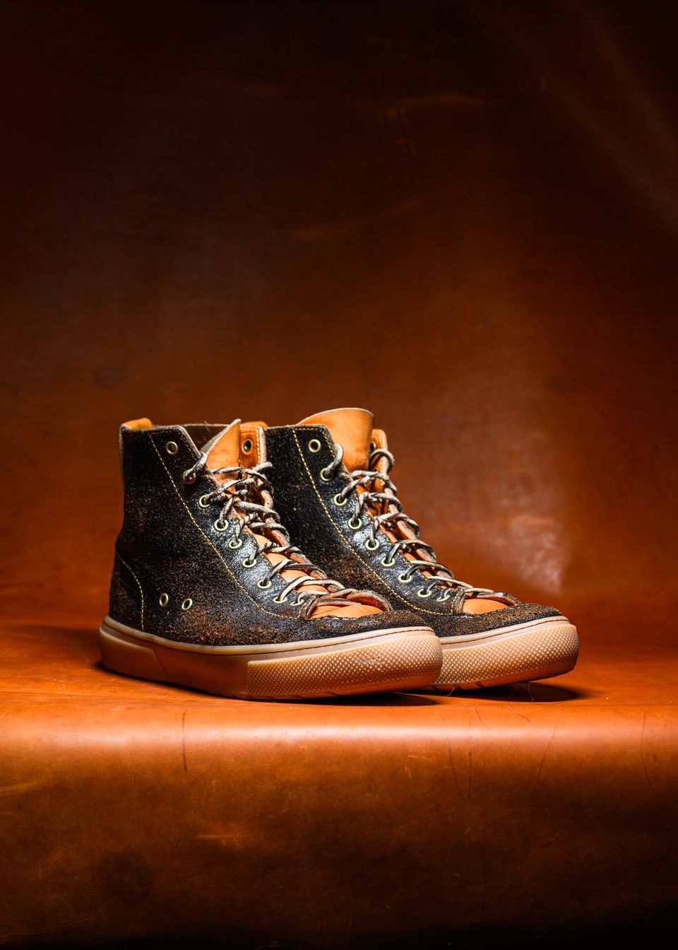 BHHB Railtown in Horween Dark Brown Waxed Flesh & Wickett & Craig ...