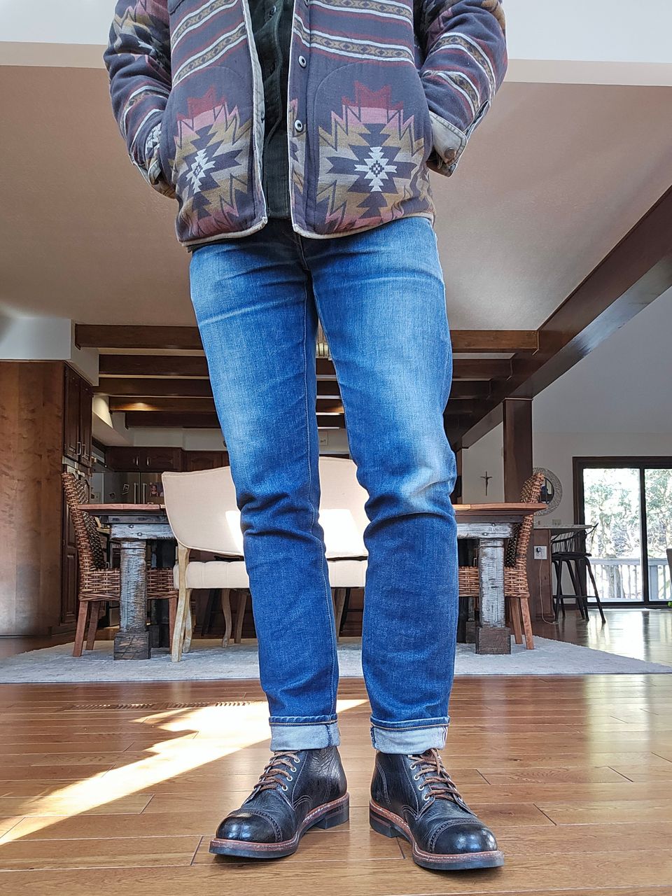 John Lofgren Combat Boots in Shinki Black Oiled Horsebutt | Photo by ...
