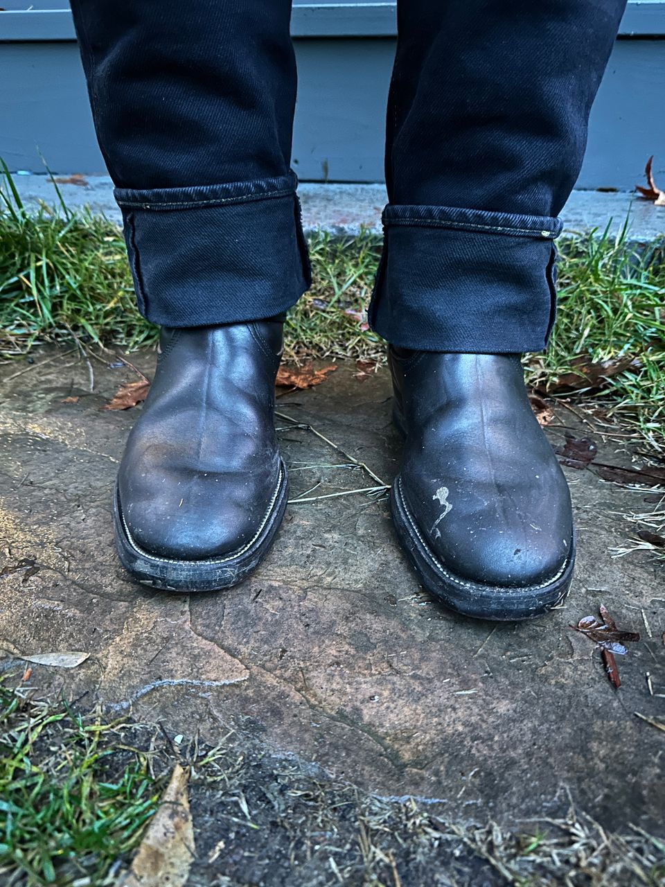 Unsung U 22-2 Engineer Boot in Maryam Toscanello Horsebutt Overdyed ...